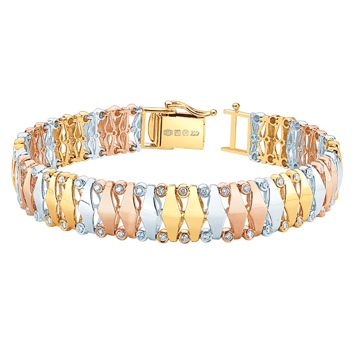 Diamond Bracelet Code: DB0133OAU | Ming Seng Goldsmith