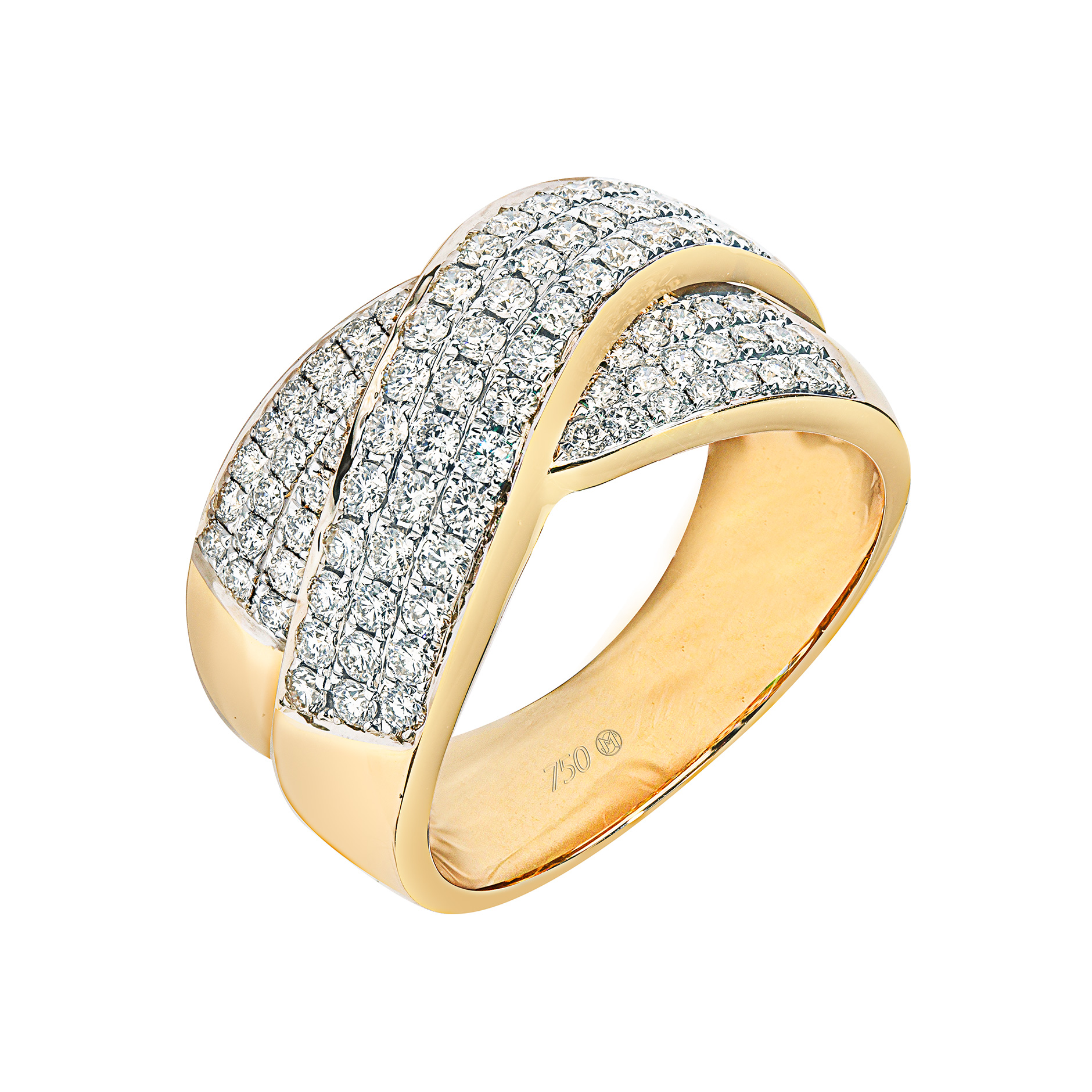 18K Gold Diamond Ring | Ming Seng Goldsmith